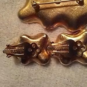 Kramer | Jewelry | Vintage Signed Kramer Brooch And Earrings | Poshmark